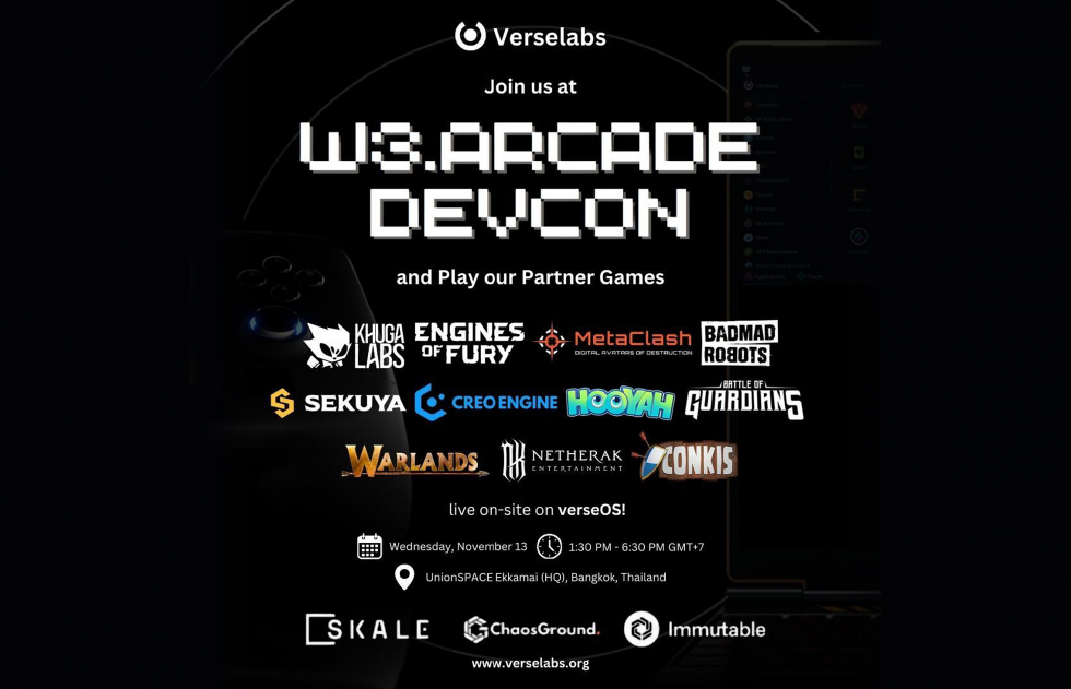 Sekuya x Verselabs in W3Arcade Devcon 2024 | Sekuya